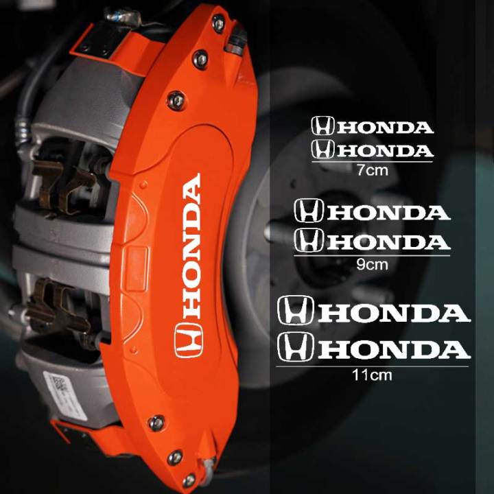 6pcs Car Brake Sticker Caliper Decal Styling Accessories Auto Logo ...