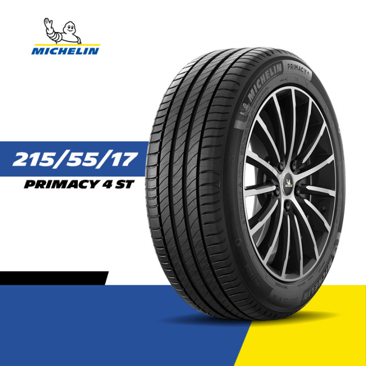 MICHELIN TIRES PRIMACY 4 ST 215/55/17 - Quality High Performance Car Tire Brand New Tires ...