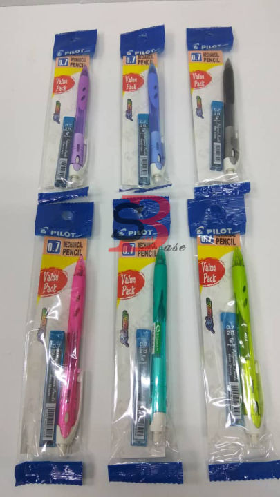 Pilot "Rexgrip" Pastel Mechanical Pencil 0.7 | Lazada