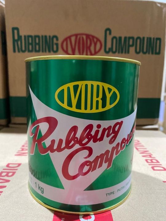 Rubbing Compound Ivory / Kompon Putih 1 Kg | Lazada Indonesia