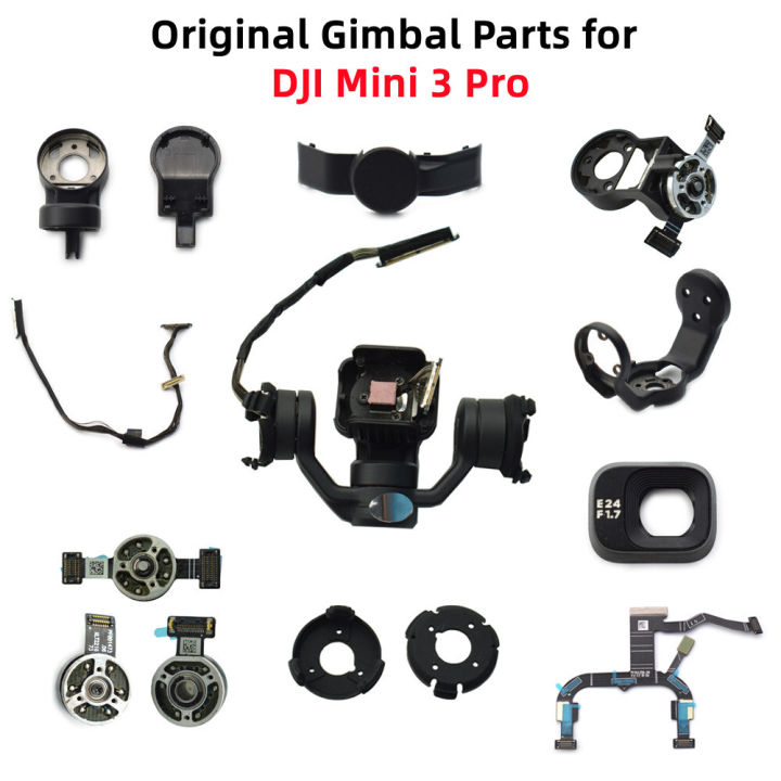 ชิ้นส่วนกิมบอลของแท้สำหรับ DJI Mini 3 Pro Gimbal ปลอกหุ้มเลนส์กล้องถ่าย ...