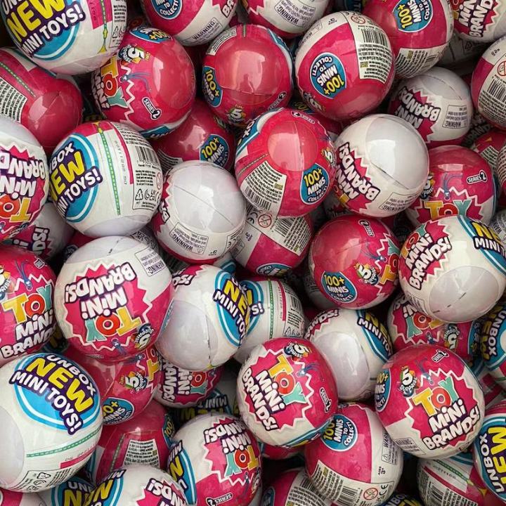 Mini Brands Ball Unbox New Mini Toys 5 Surprise Collector's Brands ...