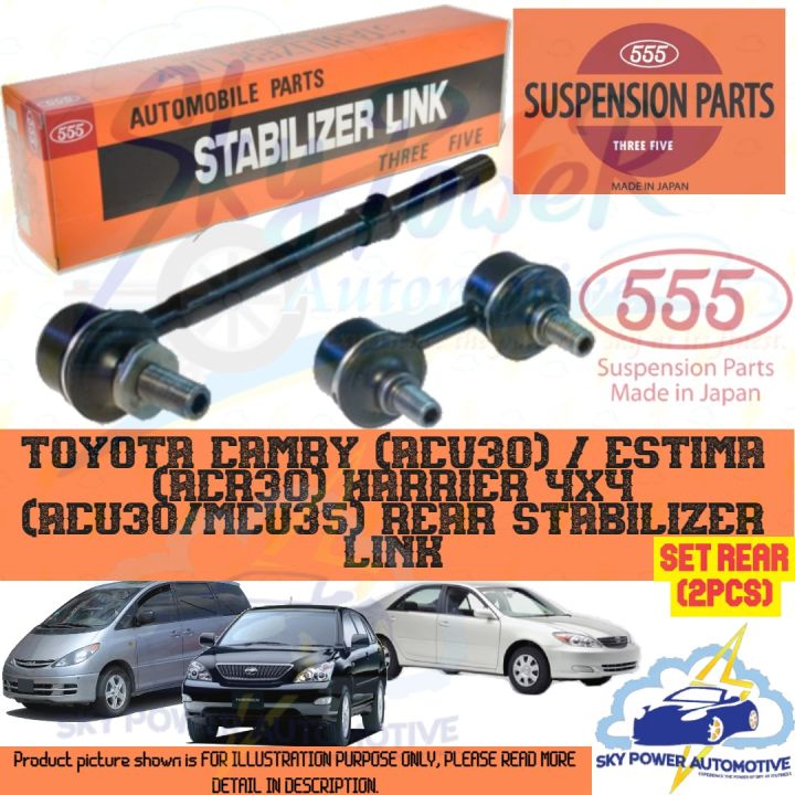 TOYOTA CAMRY (ACV30) / ESTIMA (ACR30) / HARRIER 4X4 (ACU30/MCU35) 555 ...