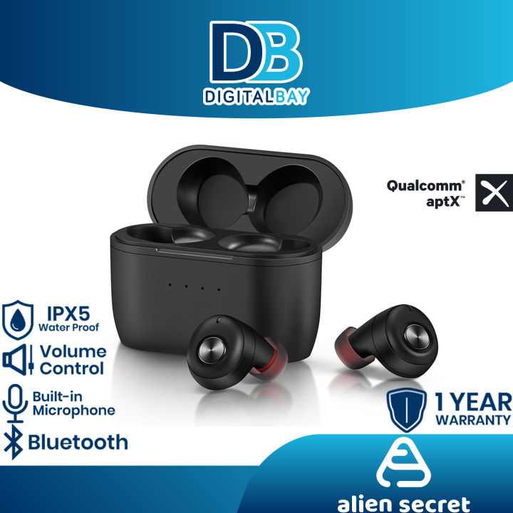 Alien Secret Predator QCC010 AptX True Wireless Bluetooth 5.0 Earphone ...