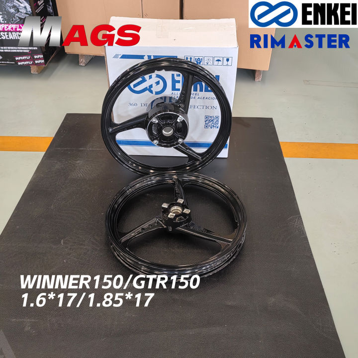 Enkei 303 mags Refit 4 Holes GTR150 Front Disc 1.6*17 Rear Disc 1.85*17 ...