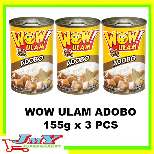 JMY WOW ULAM ADOBO 155G (SET BY 3) | Lazada PH
