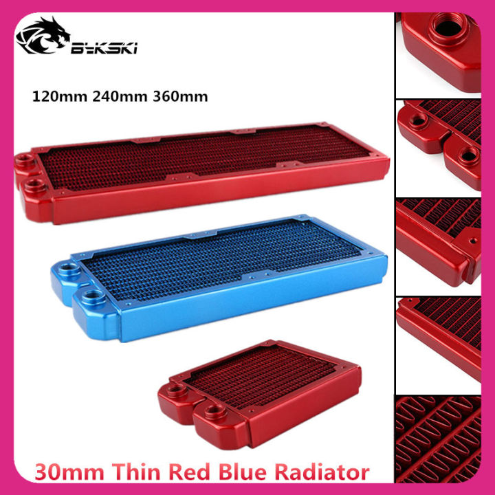 Bykski 30mm Thick Copper PC Radiator Computer Water Cooling Heatsink ...