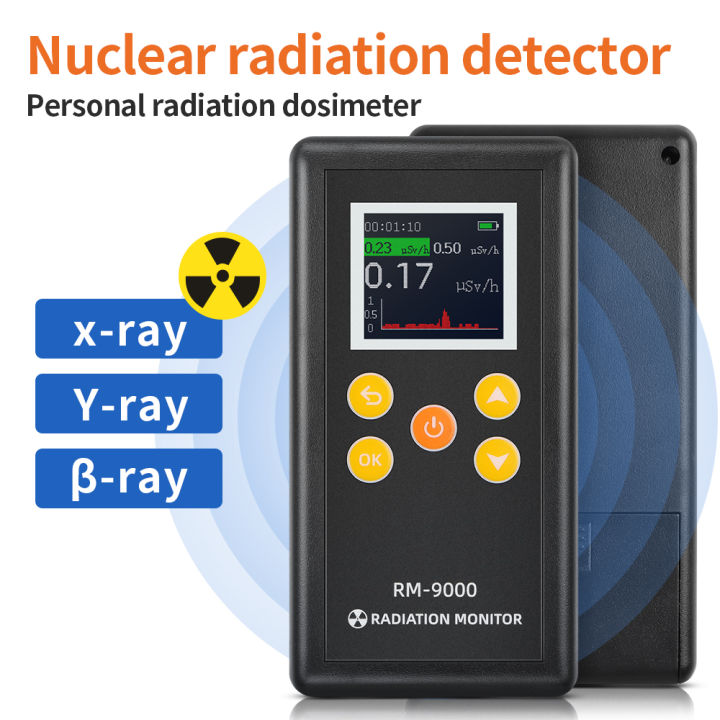 Portable Nuclear Radiation Detector Geiger Counter Detecting Tool ...