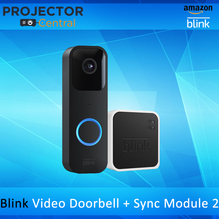 Blink Video Doorbell + Sync Module 2 | Two-way audio, HD video, motion ...