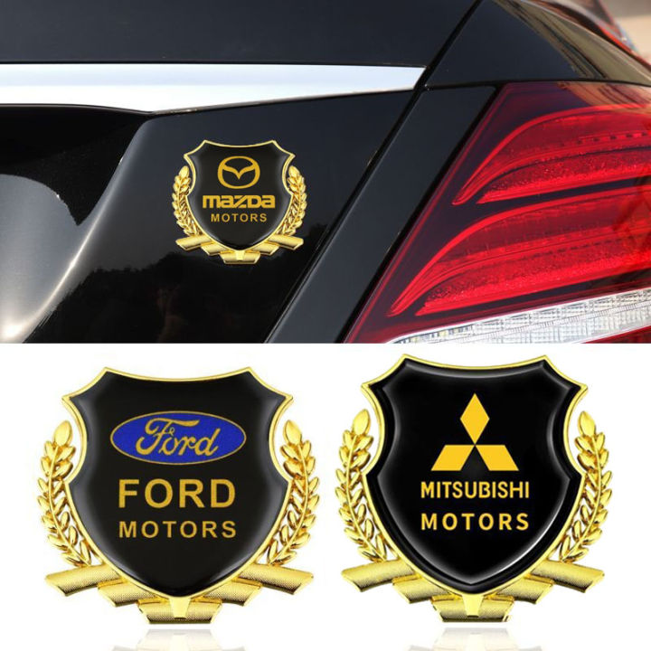 VIP car modified decorative metal car stickers side logos body windows ...
