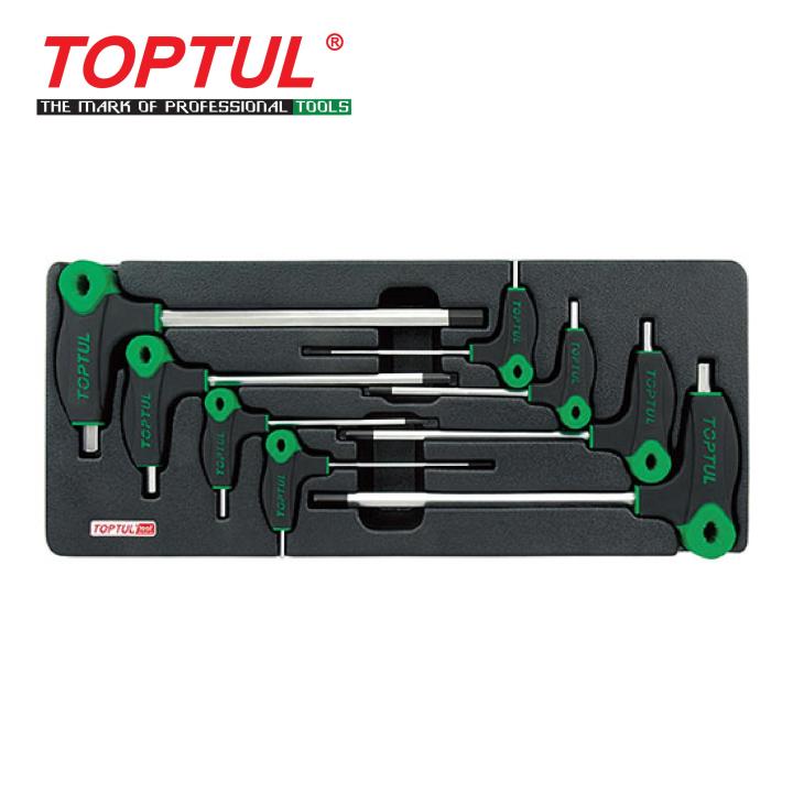 TOPTUL 8PCS - L-Type Two Way Hex Key Wrench Set (GAAT0814) | Lazada