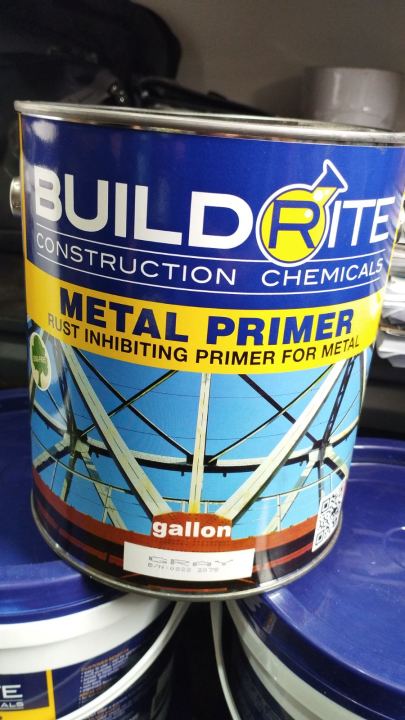 BUILDRITE | Metal Primer | Rust Resistant Primer | RED Or GRAY 4 ...