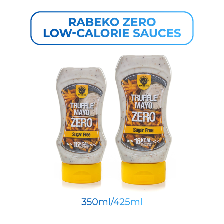 Rabeko Zero Low-Calorie Sauces 350ml - Low-Fat Trans-Fat-Free Healthy ...
