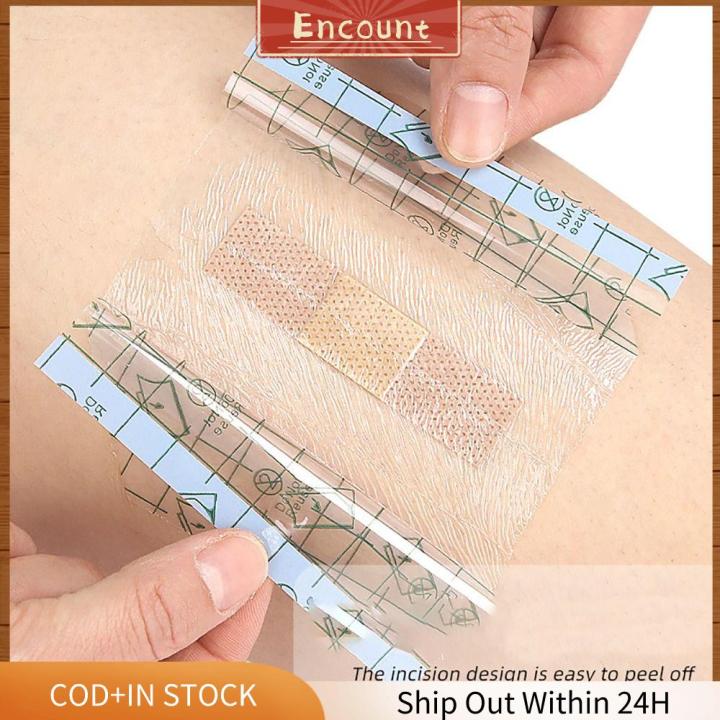 ENCOUNT Waterproof Swimming Bandages Transparent Clear Film Dressing ...