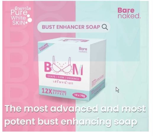 Bare Naked Boom Advance Bust Enhancer Soap | Lazada PH