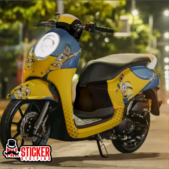 sticker decal honda scoopy all scoopy type untuk semua type scoopy ...