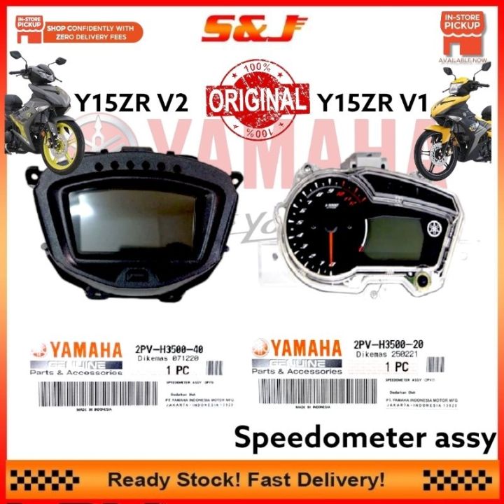 100 % ORIGINAL YAMAHA Y15 Y15ZR V1 V2 SPEEDOMETER ASSY METER ASSY 2PV-H3500-21 | Lazada