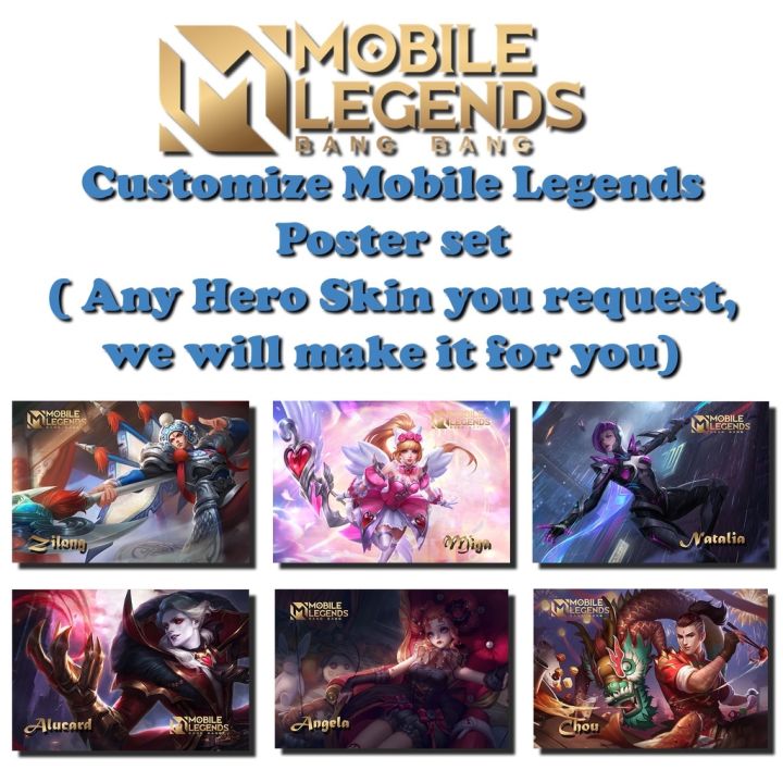 High Quality Mobile Legends Hero Poster | Lazada PH