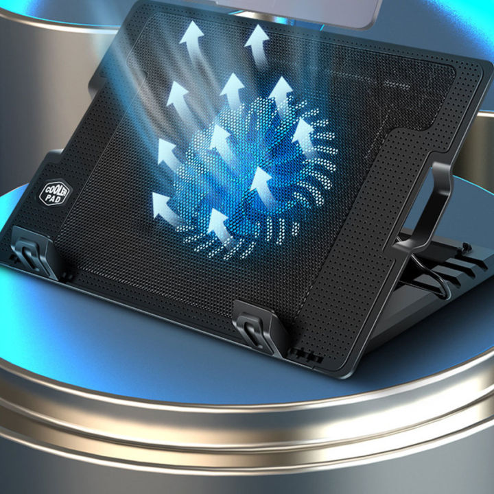 Large Gaming Laptop Cooler For 10 to 17 Inch Notebook Two USB Port ...