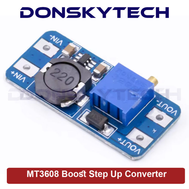 MT3608 Step Up Boost Converter DC DC Power Module 2A | Lazada PH