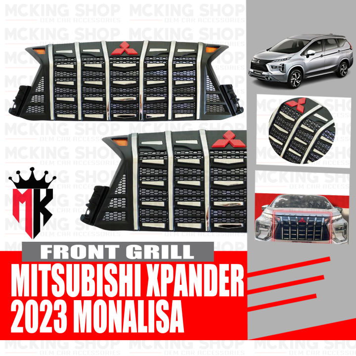 Mitsubishi Xpander 2023 Monalisa Front Grille with Reflector (Black ...