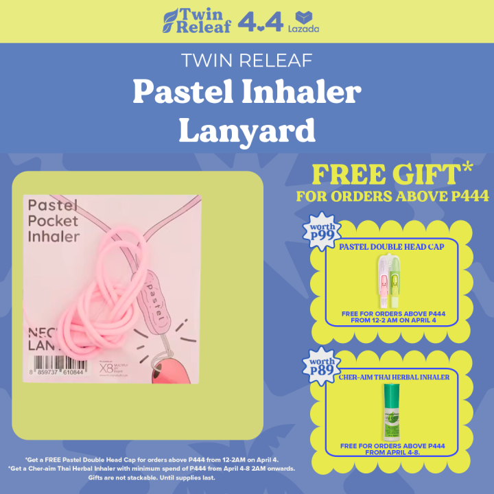 Twin Releaf Pastel Inhaler Lanyard | Lazada PH
