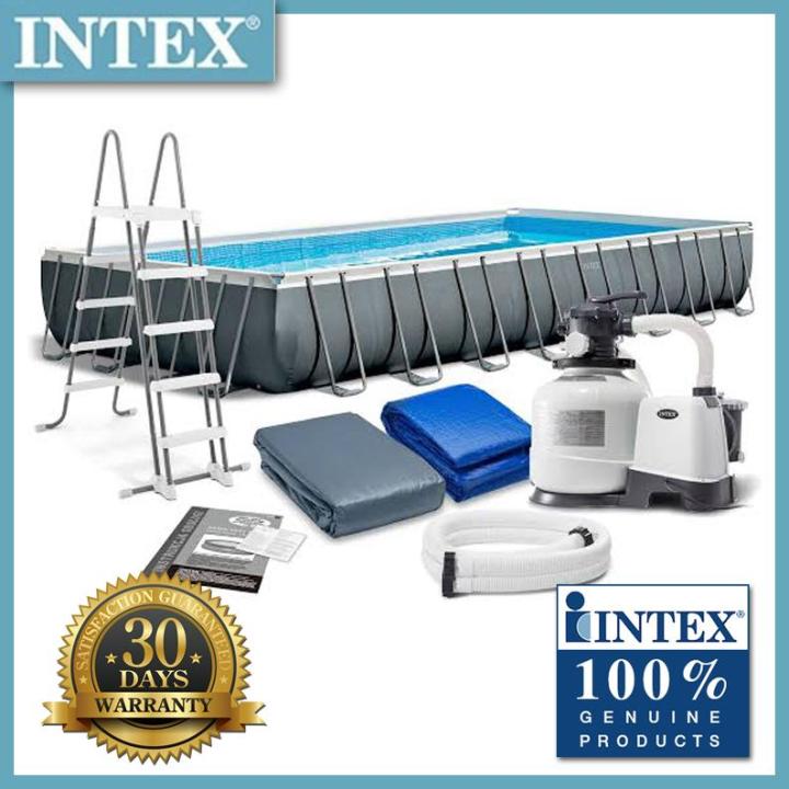 Intex 26374 Ultra XTR Frame Pool 32ft x 16 ft x 52 inch | Lazada PH