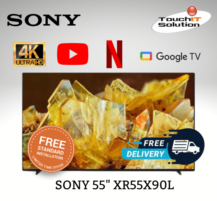 [INSTALLATION] Sony 55" X90L 4K UHD HDR Full Array Google TV XR-55X90L / XR-75X90L | Lazada