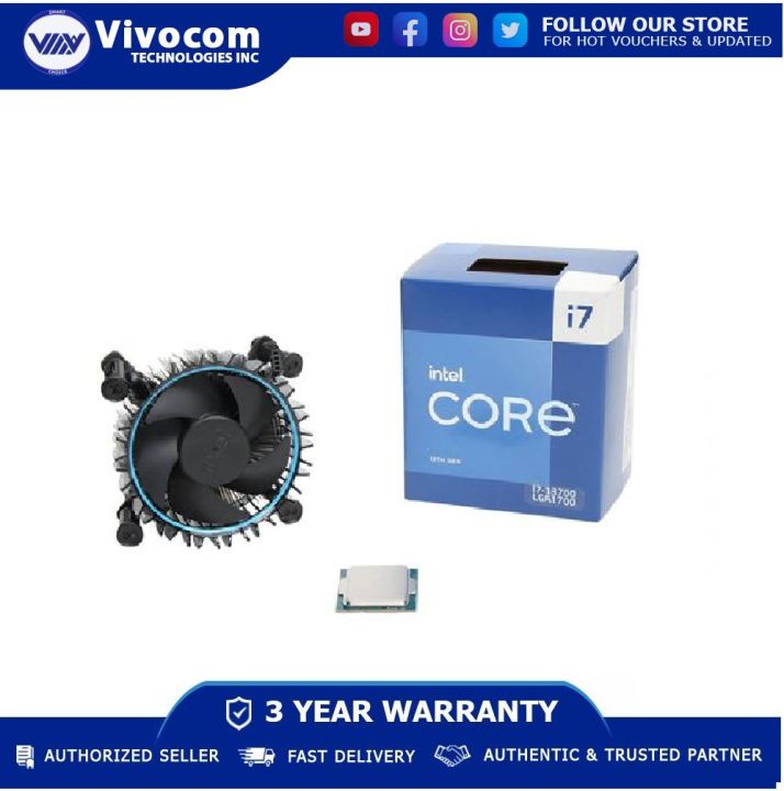 INTEL CORE I7-13700 2.1GHZ 16 CORES 24 THREADS 30M CACHE LGA1700 PROCESSOR | Lazada PH