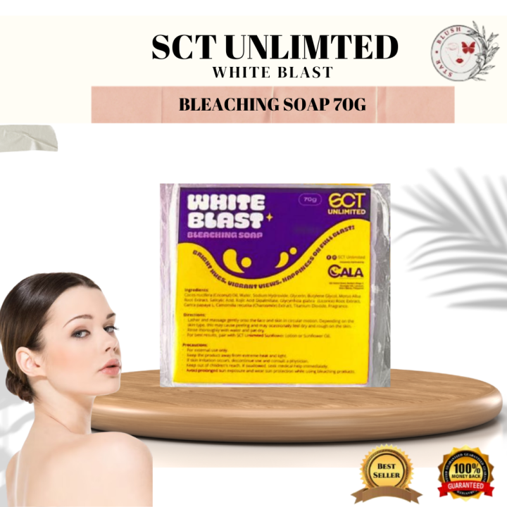 SCT White Blast Bleaching Soap Super Effective Whitening Anti Aging ...