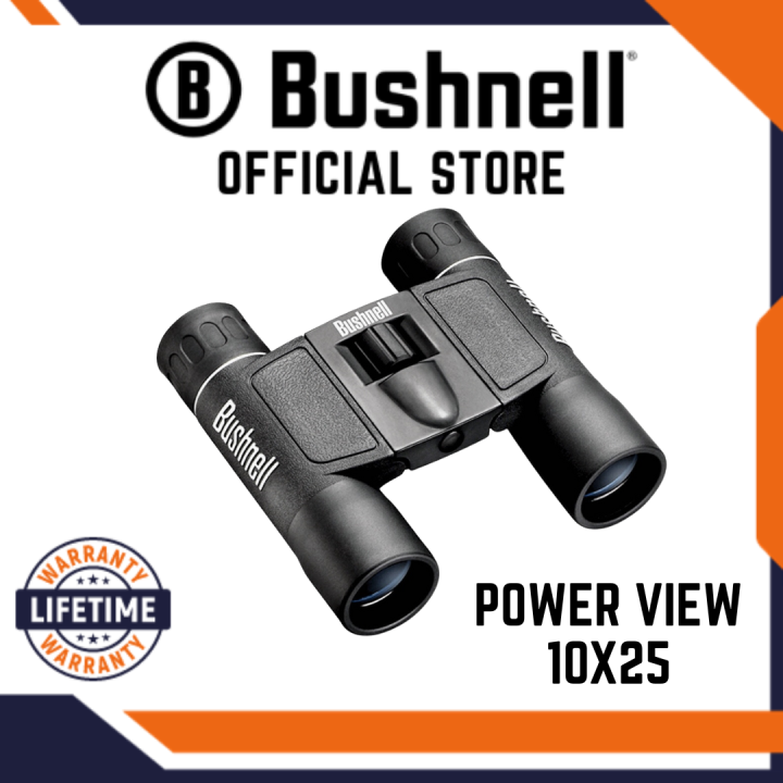 Bushnell Power view Binocular 10x25 (Model: 132516) | Lazada