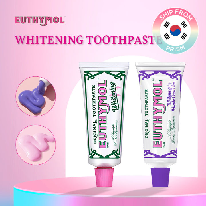 EUTHYMOL Whitening Toothpaste - Vegan / Stain Removal | Lazada