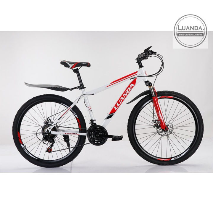 LUANDA Mountain Bike 26inch High Carbon Steel Adult Bicycles 21 SPEED ...