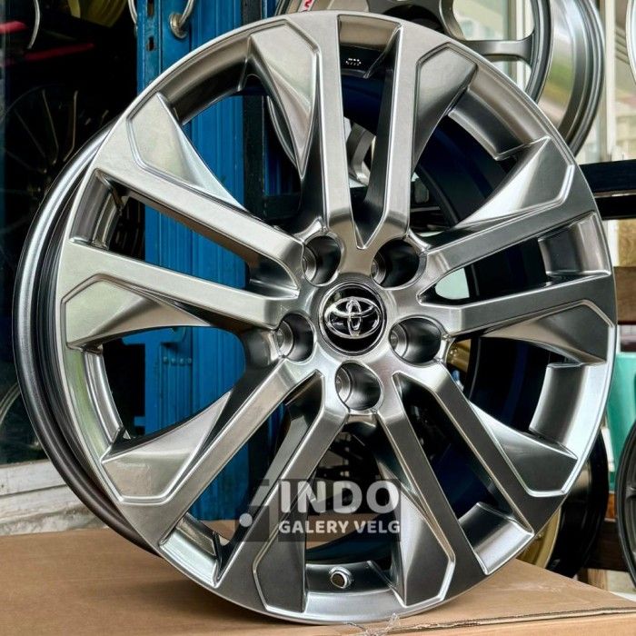 velg mobil r18. REP ZENIX FLOW FORM utk Innova ZENIX Reborn camry - Hyper Black | Lazada Indonesia