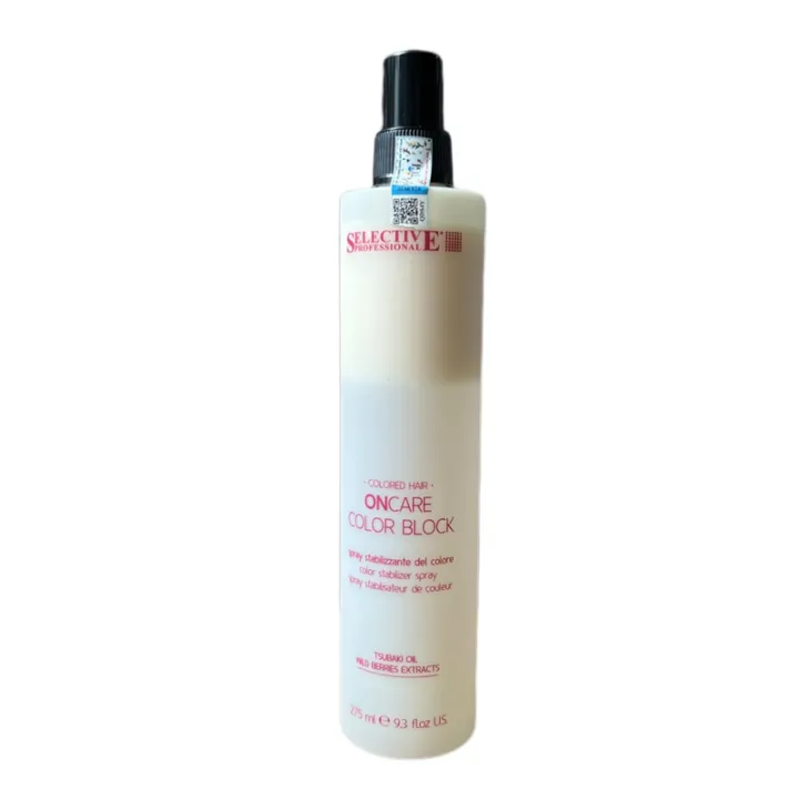 Xịt dưỡng khóa màu tóc nhuộm Selective Oncare Color Block Spray 275ml ...