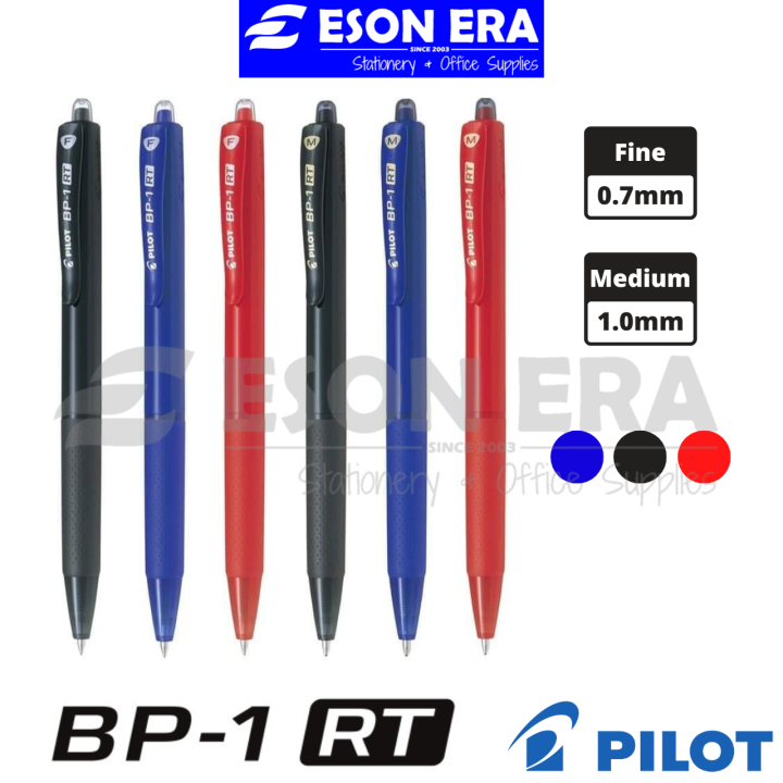 Pilot BP-1 RT Rectratable Ball Pen Fine / Medium | Lazada