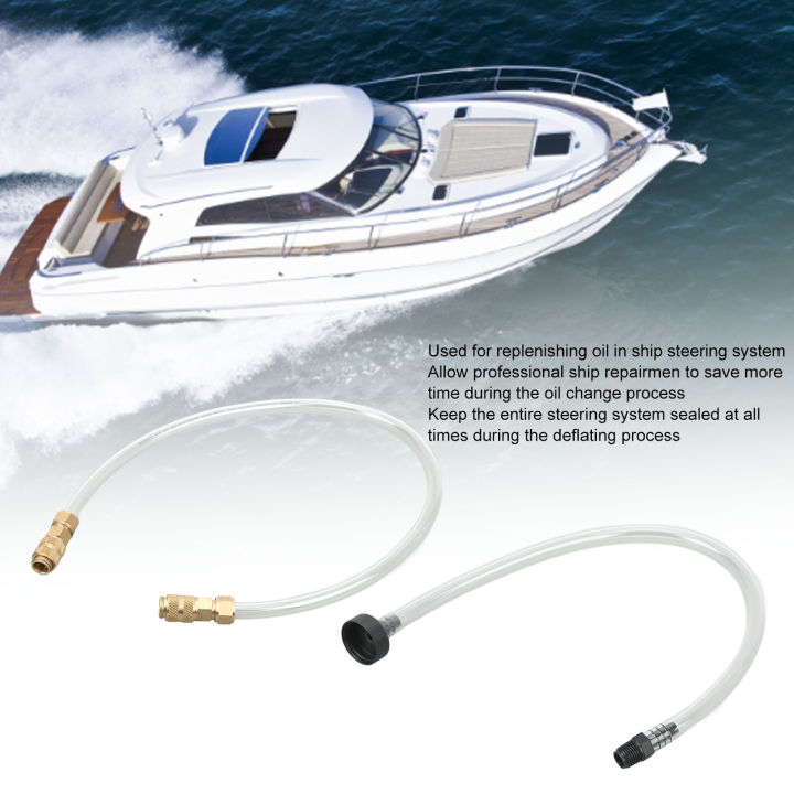 Hydraulic Steering Filler Kit Boat Bleed Kit PVC Tube for Inboard ...