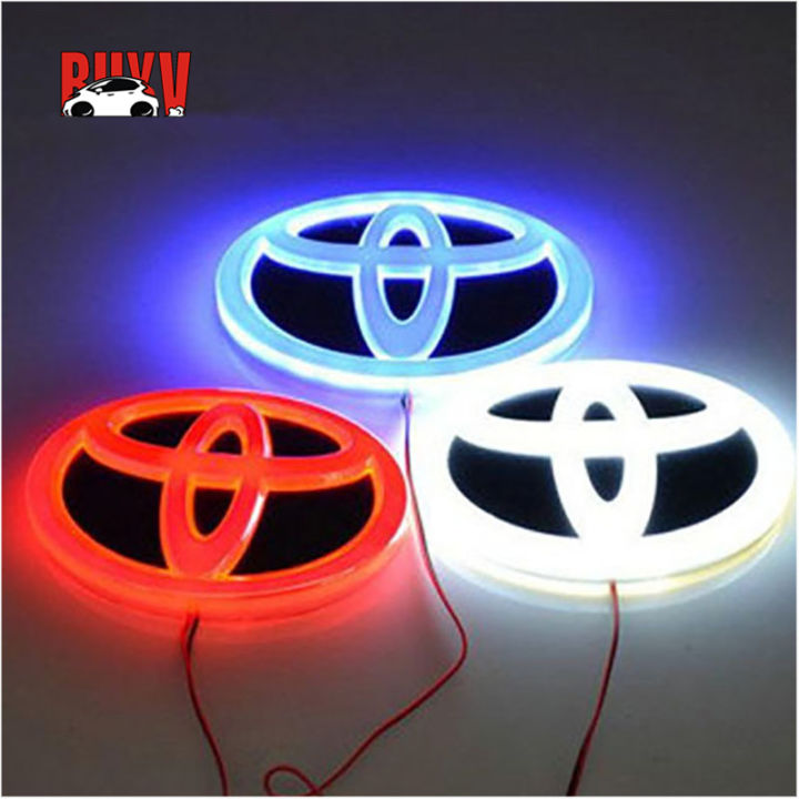BuyV TOYOTA LOGO LED Car Emblems Full Size Car Badge For Toyota Camry ...