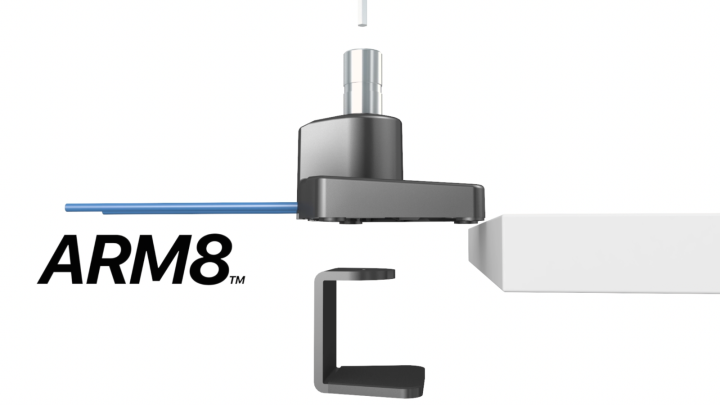 Ergosmith ARM8 - Single Monitor Arm / Desk Computer Stand Mount USB 3.0 VESA 13”-34” 8kg เออร์โก ...