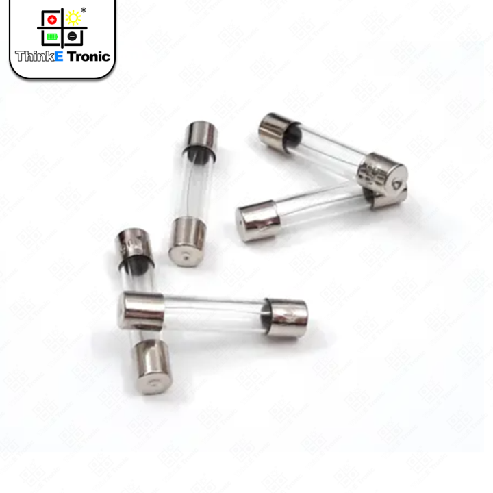 10pcs Glass Tube 5x20mm Fuses 5mm 250V 0.5A 1A 2A 3A 4A 5A 6A 8A 10A ...