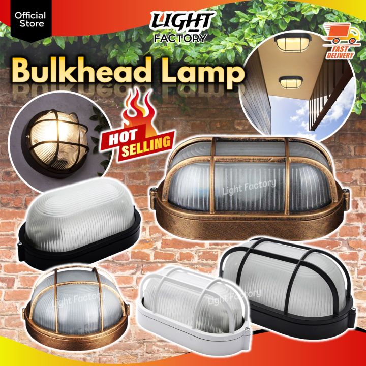 💥PROMOTION💥Nordic Style Outdoor Bulkhead Lamp 60W 100W Waterproof IP65 ...