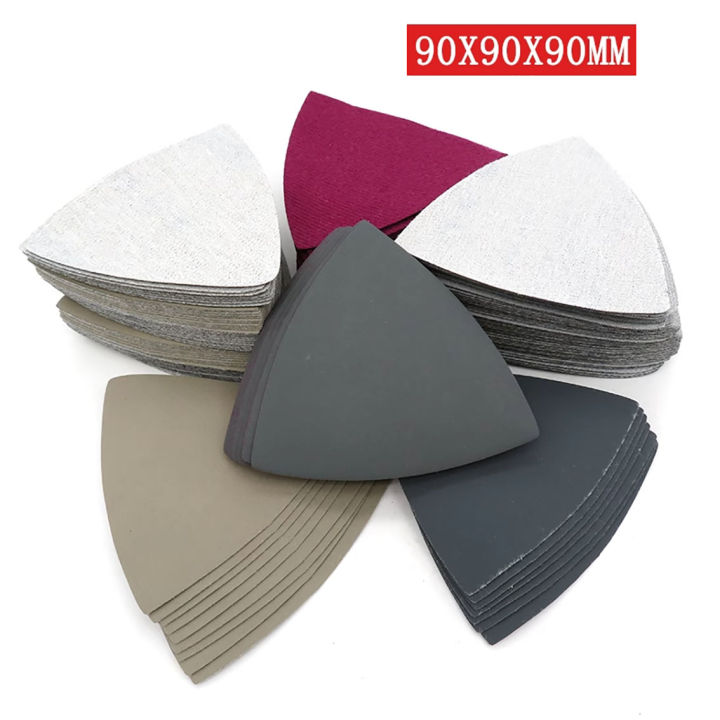 800 1000 1500 2000 5000 Grit Triangle Flocking Sandpaper WET & DRY ...