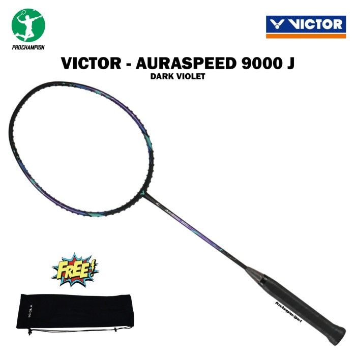 Raket Badminton Victor Auraspeed 9000 J Dark Violet | Lazada Indonesia