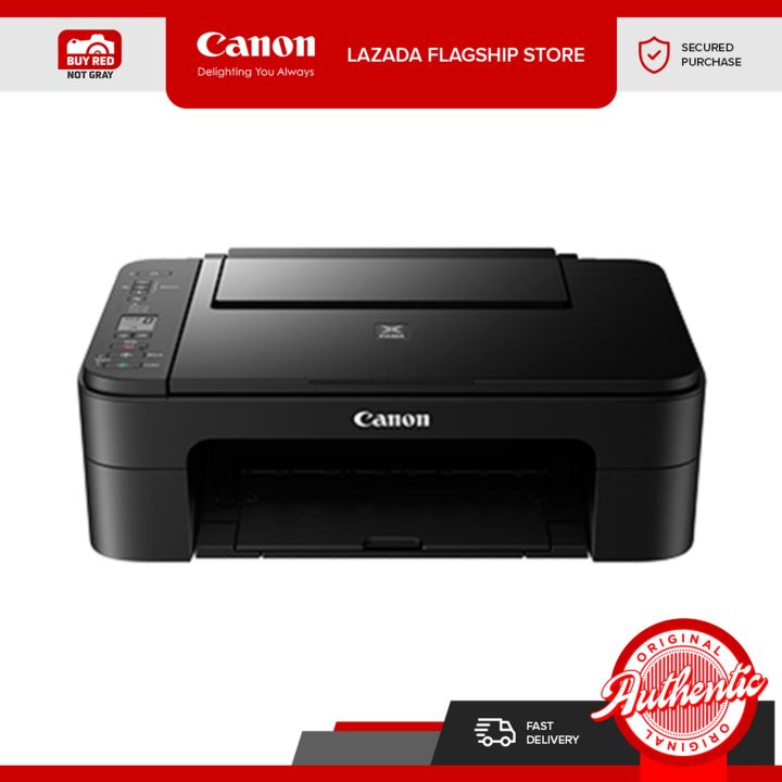 Canon Pixma E3370 A4 - Ink Efficient 3-in-1 Printer | Lazada PH