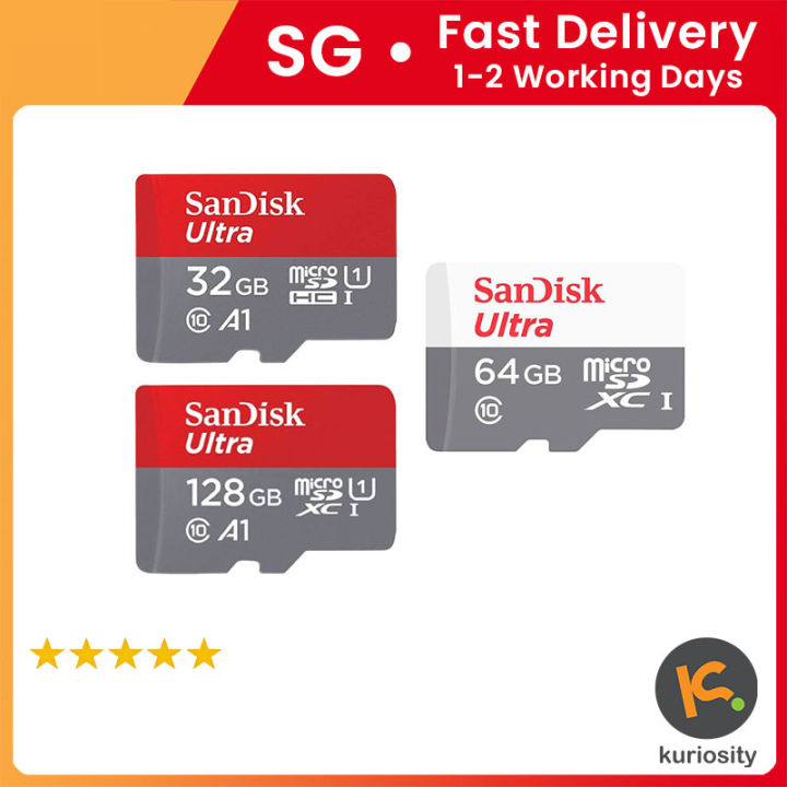 Micro SD Card 32GB 64GB 128GB Class 10 | Lazada Singapore