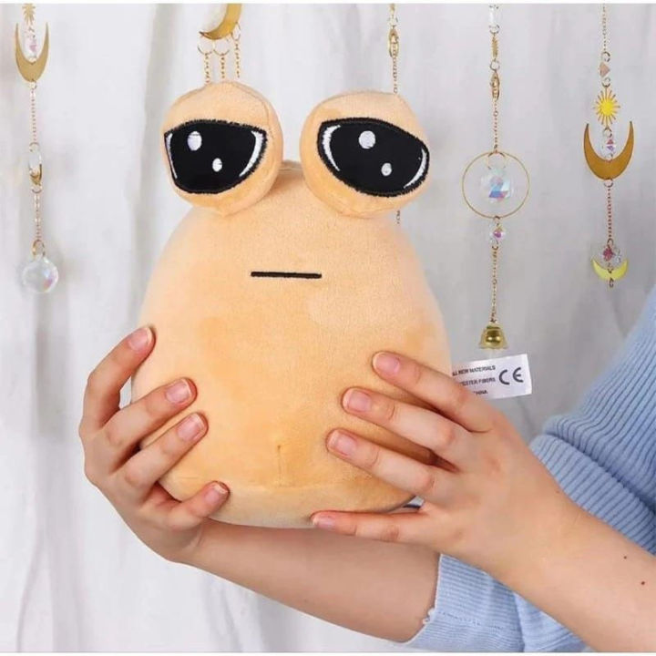 Pou Kicik Boneka Pou Plus Pou Plushies My Pet Alien Doll Plush Toy ...