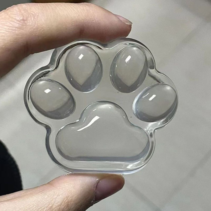 Edena Cat Paw Stress Reliever Cat Paw Stress Toy Transparent Cat Paw ...
