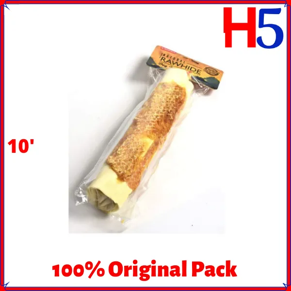 ROYAL BARK Rawhide Roll With Chicken Wrap 10" Dog Treats/ Dog Snack ...
