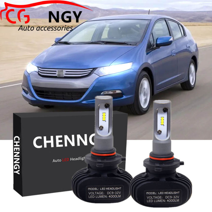 สำหรับ Honda Insight 2nd Gen, 2009 - 2014 CG LED ไฟหน้าไฟหน้าหลอดไฟชุด ...