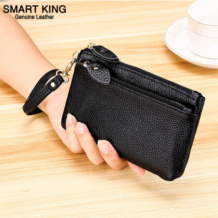 Smart King New Fashion For Women Genuine Cow Leather Long Wallet Purse ...